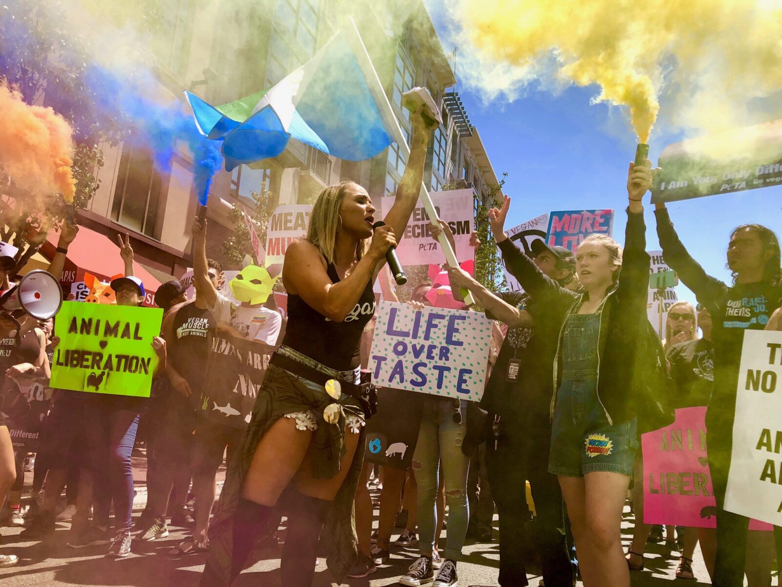 "It Takes a Village." The Official Animal Rights March in San Diego ...