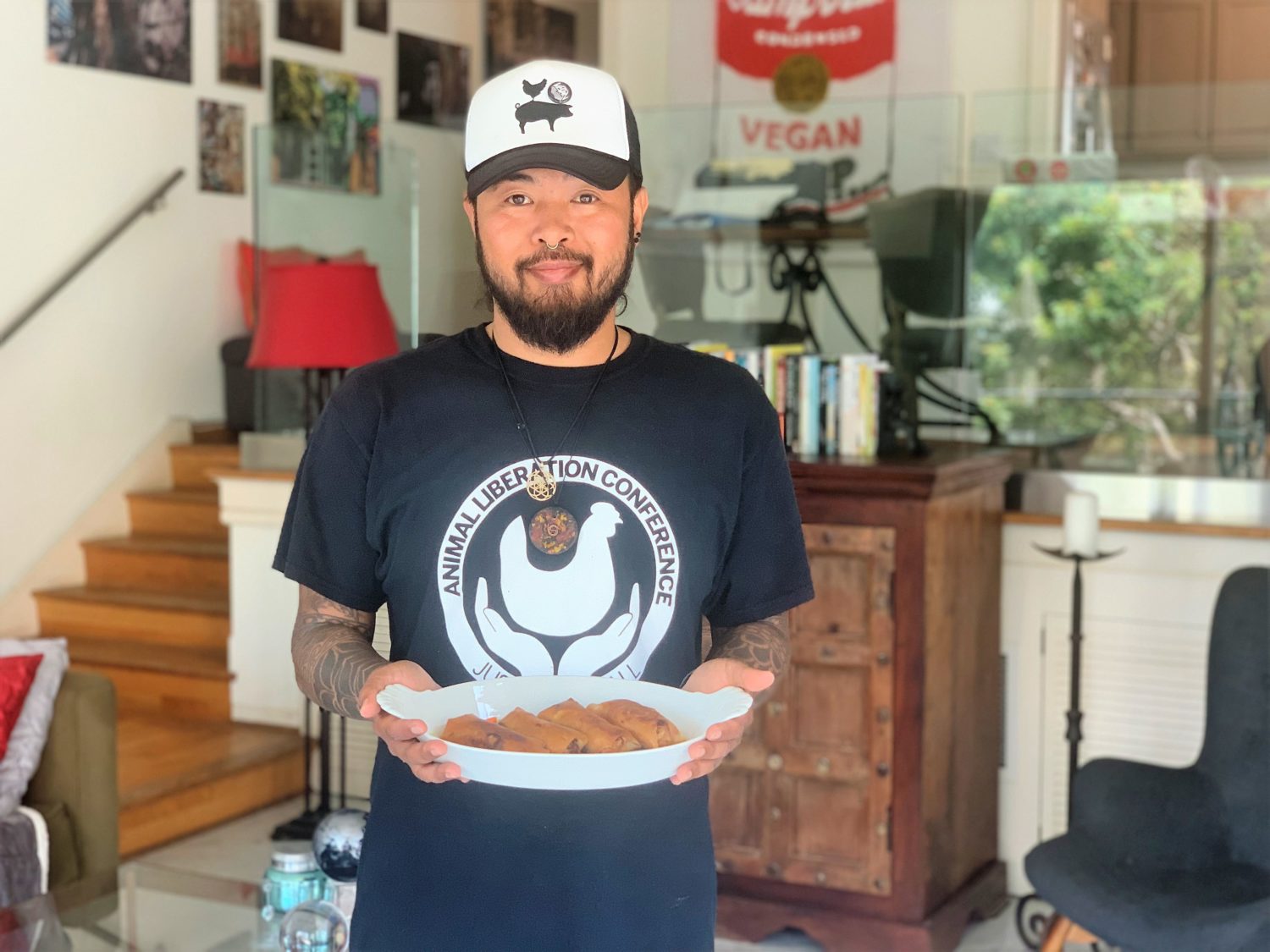 Oompa Vegan Lumpia Rolls! - UNCHAINEDTV