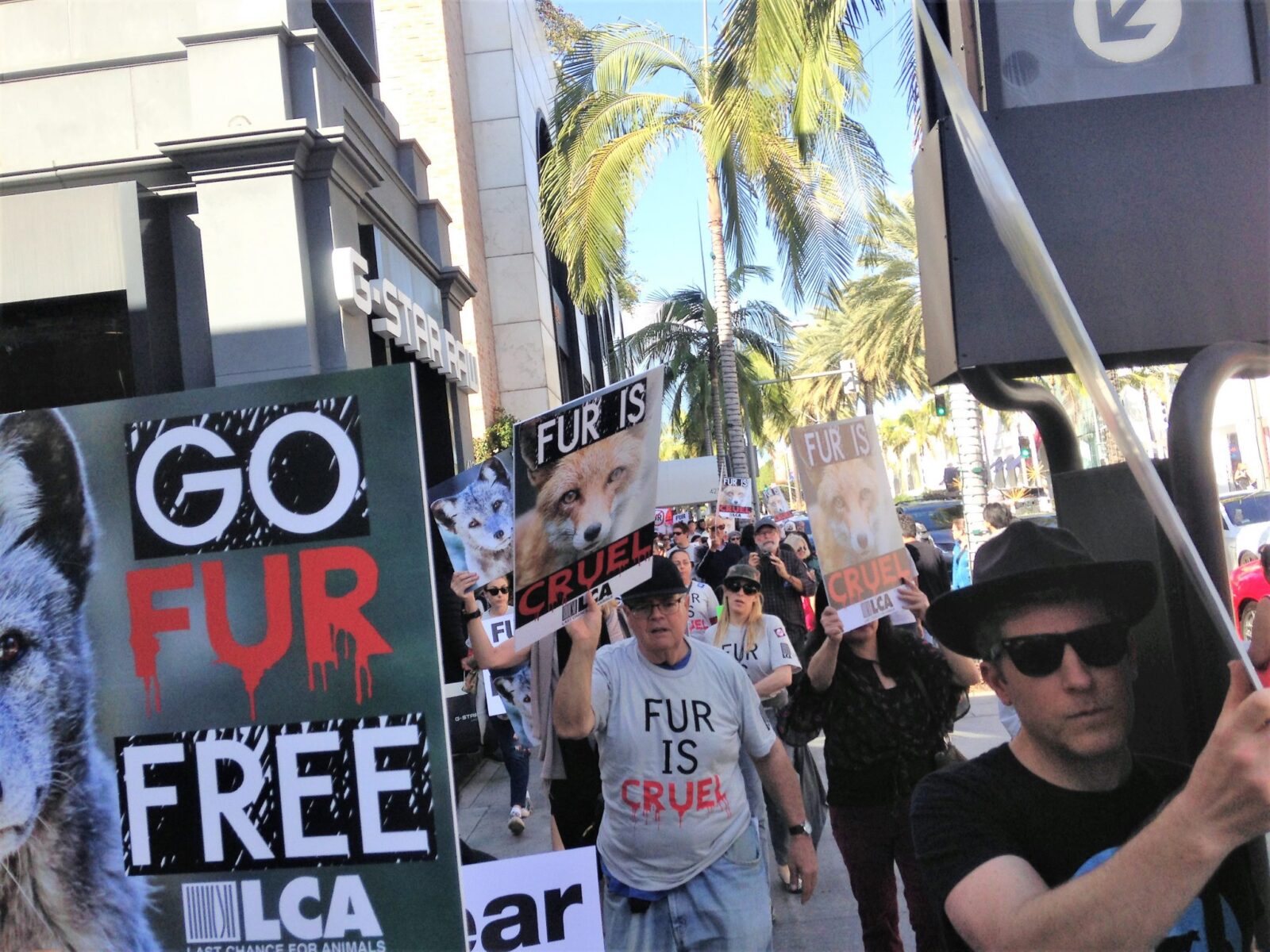 Mena Suvari Leads Anti-Fur March in Beverly Hills! - UNCHAINEDTV