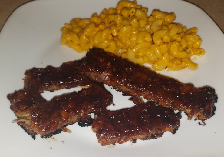 Can You Believe It...BBQ Vegan Ribs! - UNCHAINEDTV