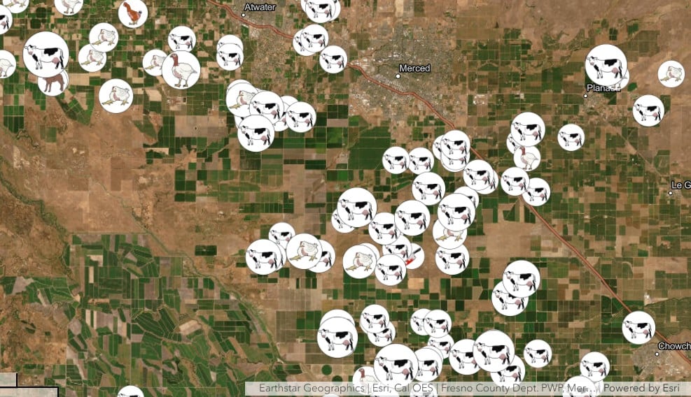 New California Factory Farm Map Exposes 1,300 Sites Holdings Millions ...